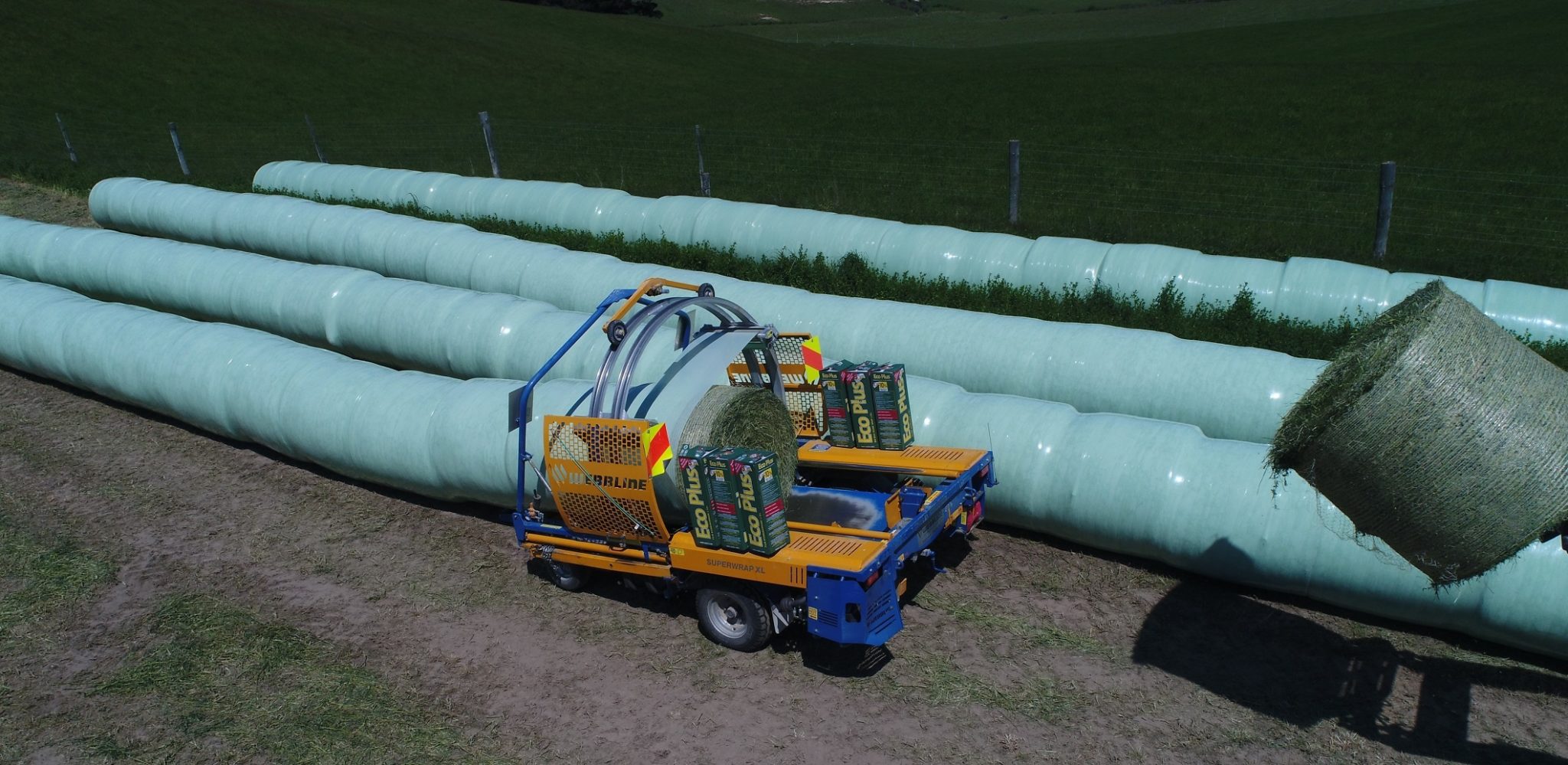 The Advantages of Tube Wrapping Your Bales | Webbline NZ